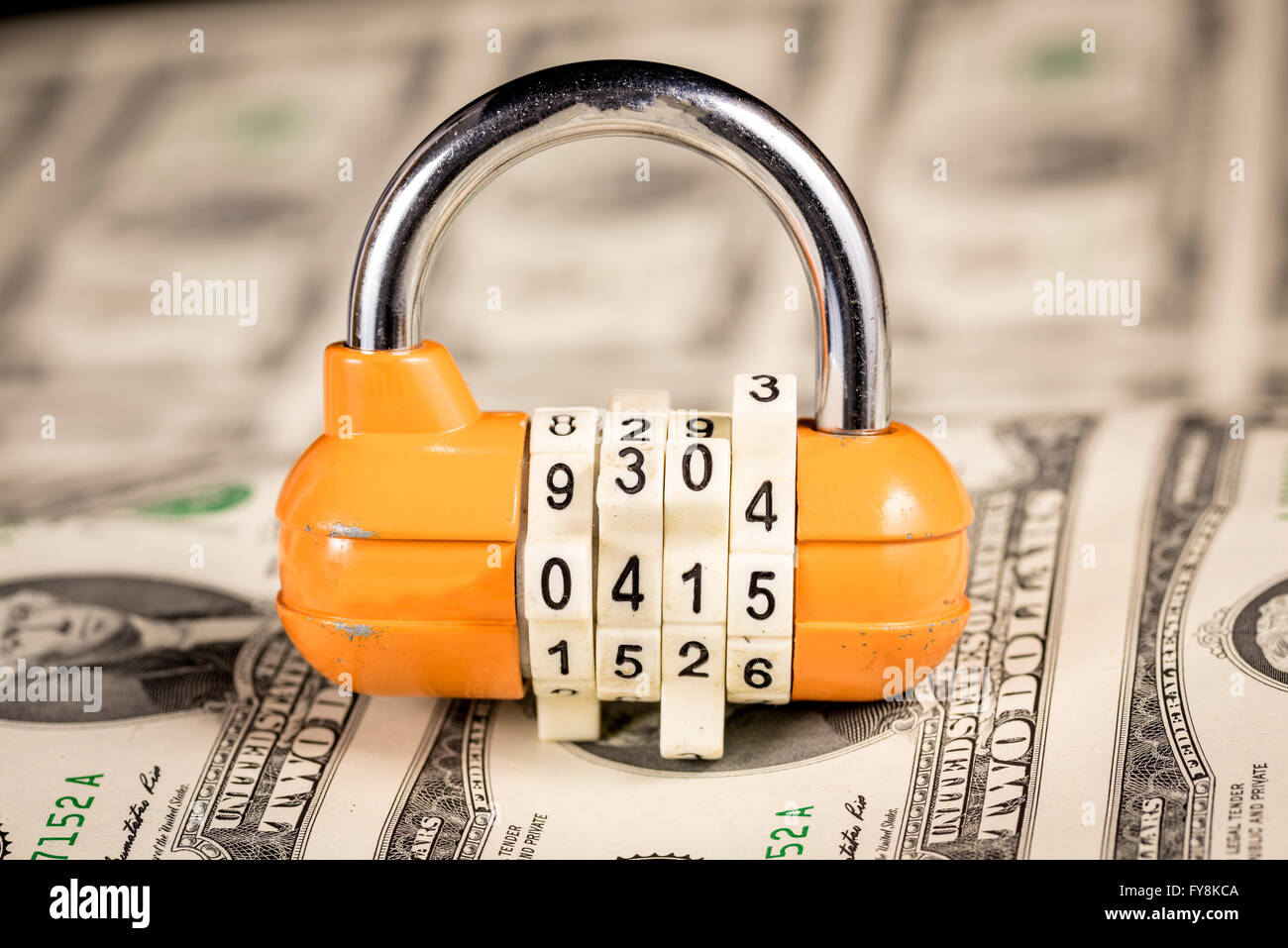 Combination numbers on padlock on hi-res stock photography and images ...