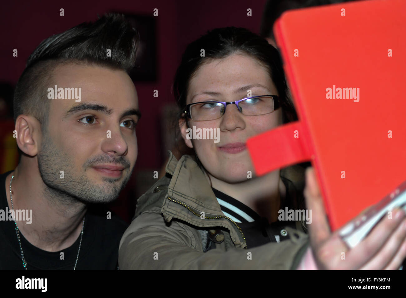 Room 94 attend a photocall at HMV Birmingham Featuring: Room 94 Where ...
