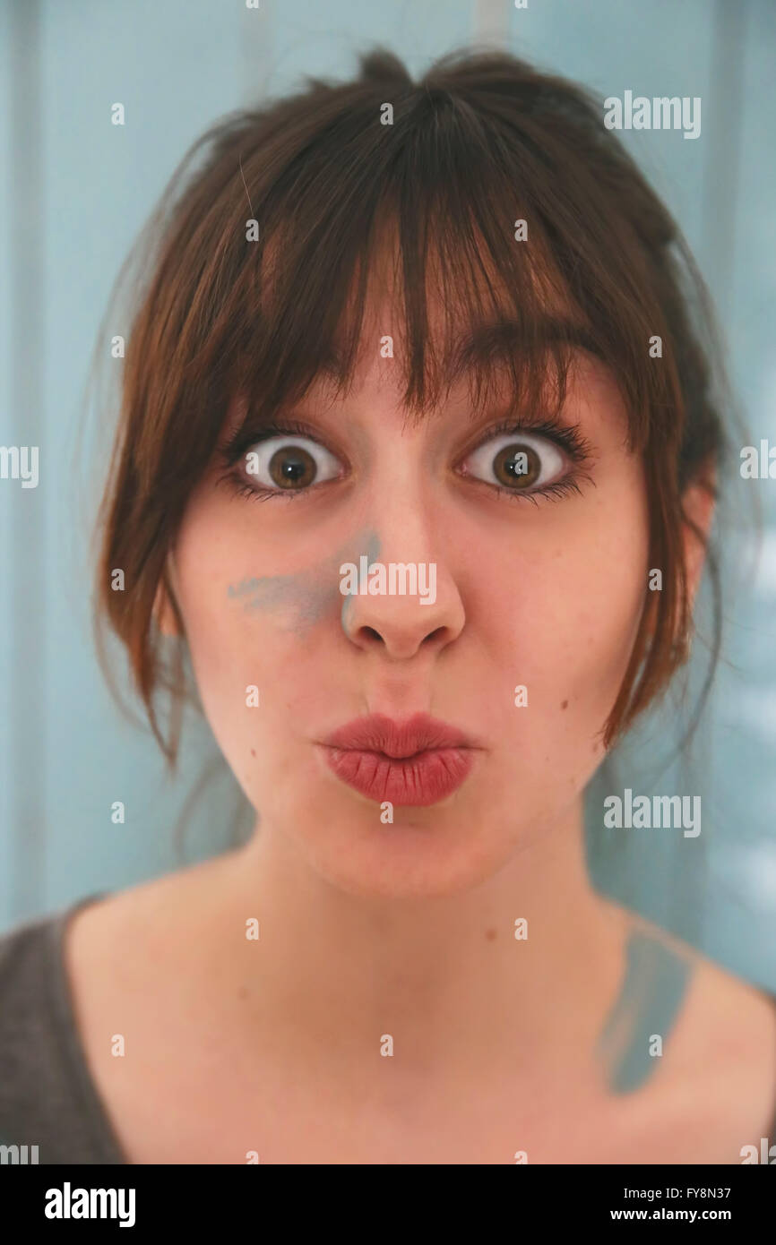 Blue paint hi-res stock photography and images - Alamy