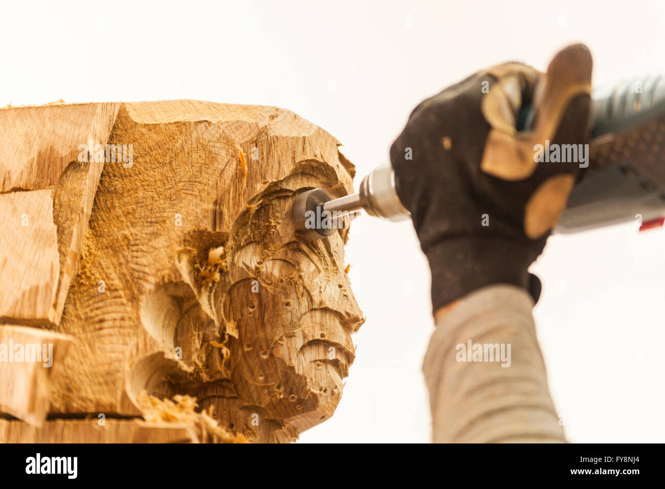 Wood shaping machine milling hi-res stock photography and images - Alamy