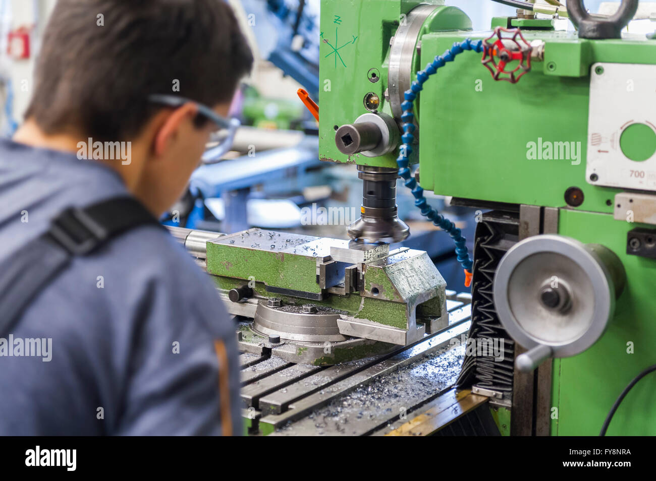 Metalworking milling machine hi-res stock photography and images - Alamy