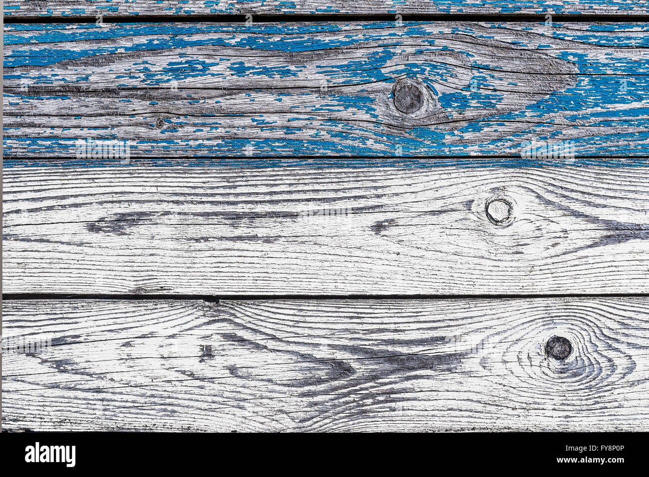 Bars with flaking blue colour, close-up Stock Photo - Alamy