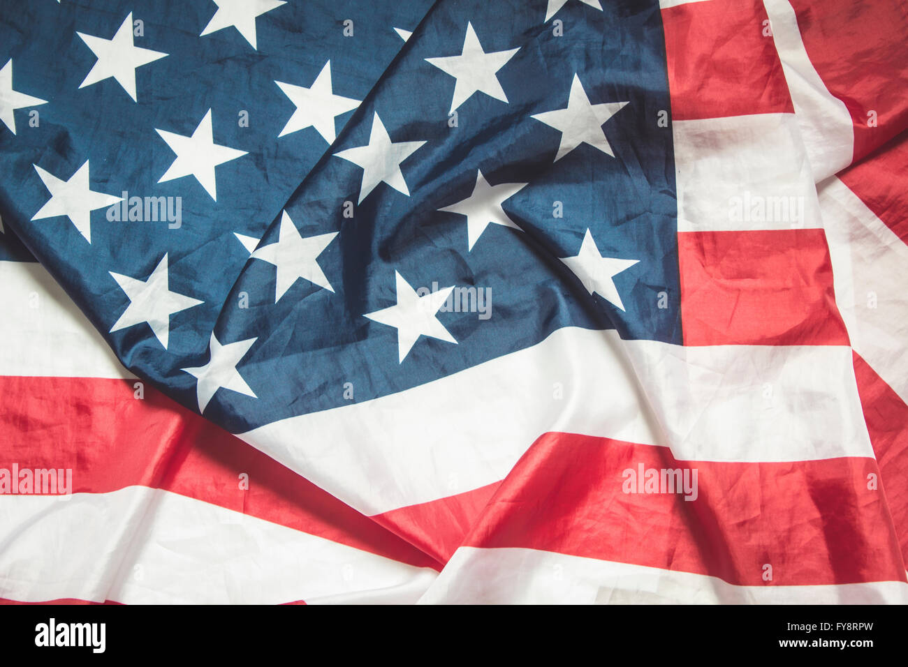 American flag close up hi-res stock photography and images - Alamy