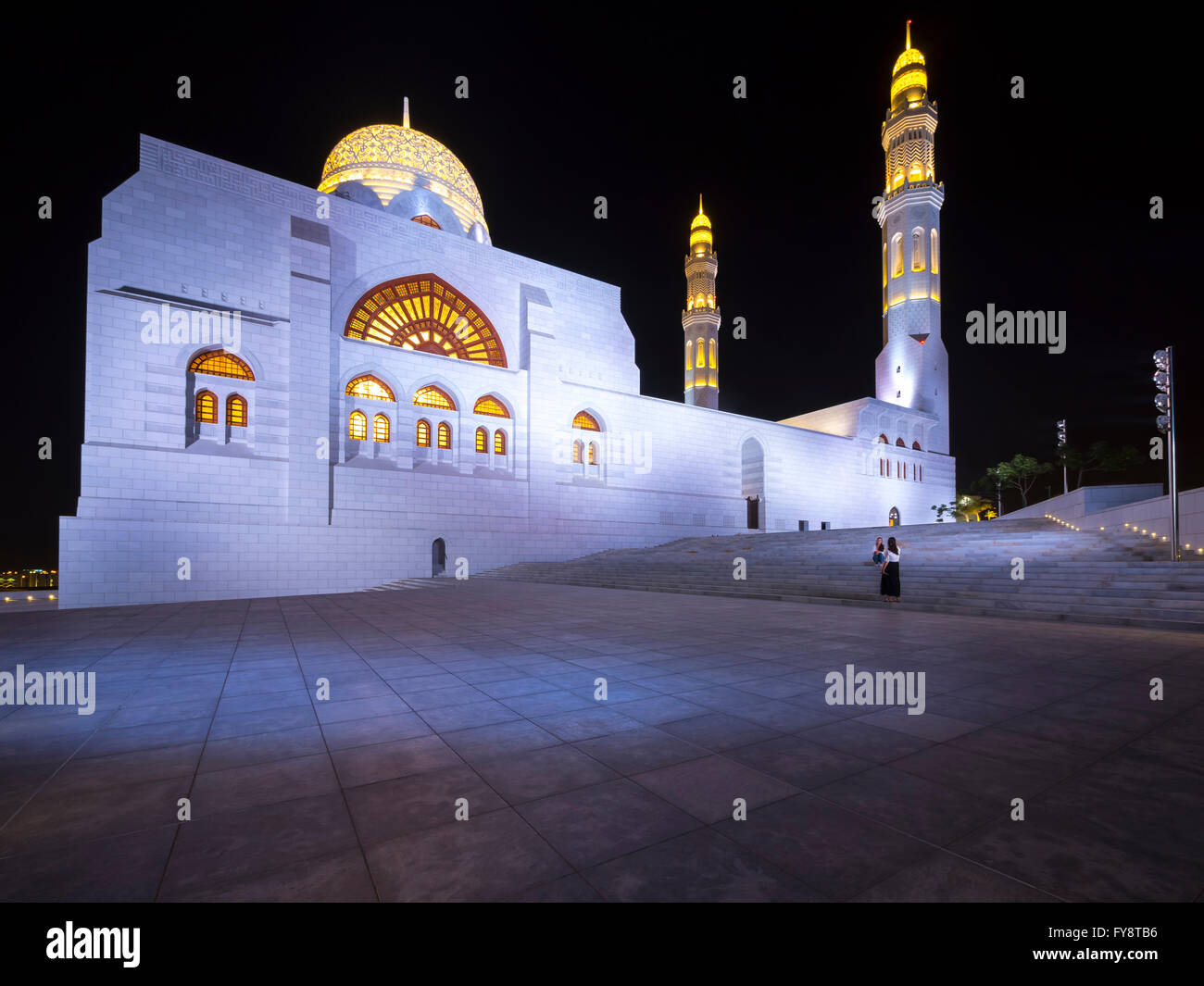 Mohammed al ameen mosque muscat hi-res stock photography and images - Alamy