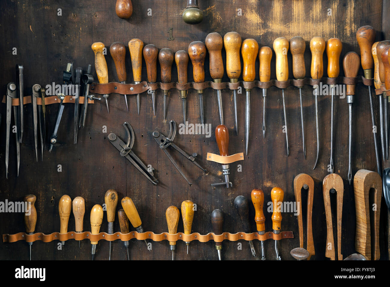 Saddlery tools hi-res stock photography and images - Alamy