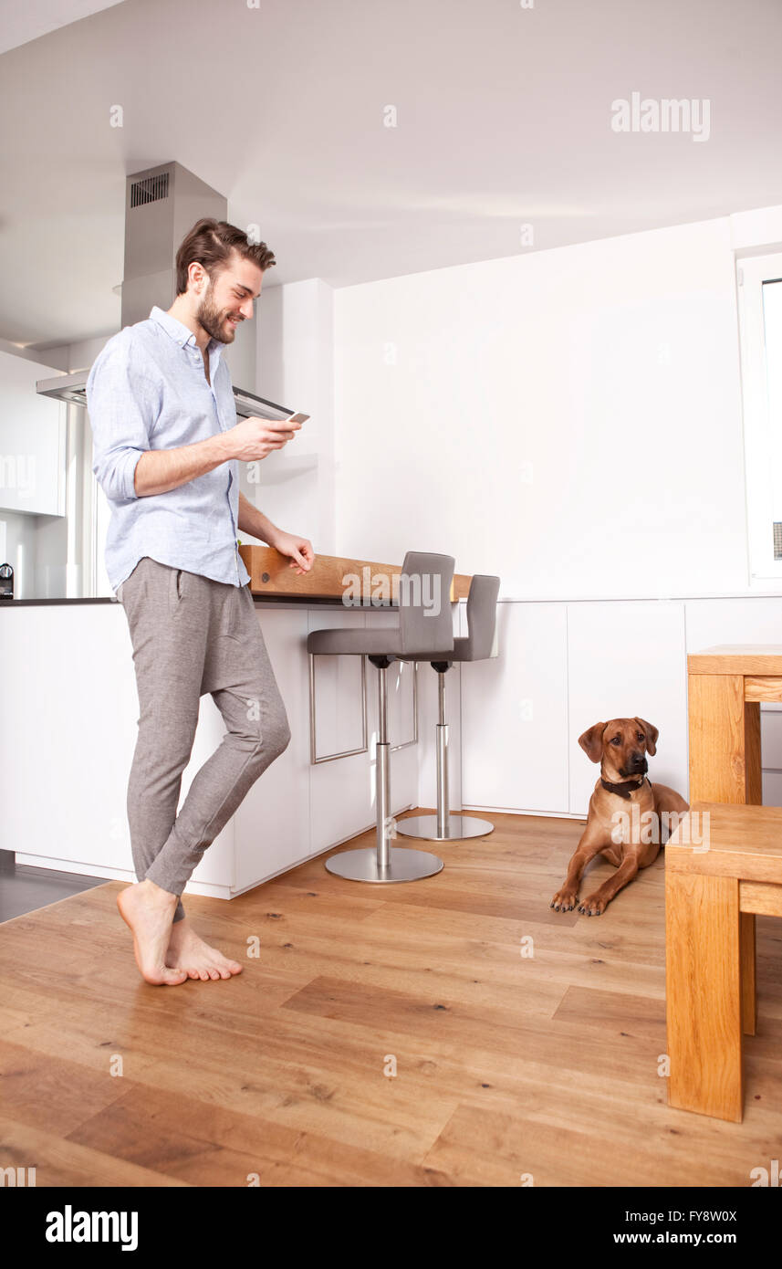 Man Rhodesian Ridgeback High Resolution Stock Photography and Images ...