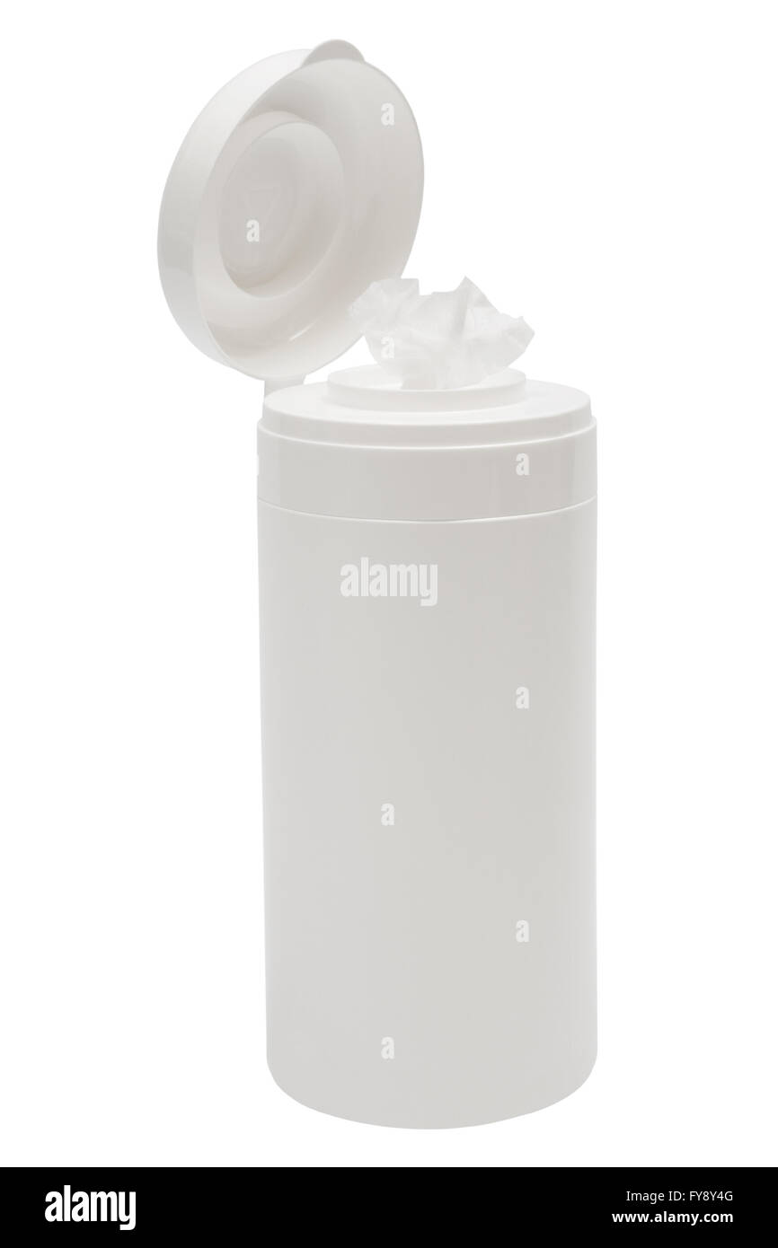 Napkins for cleaning on a white background Stock Photo - Alamy