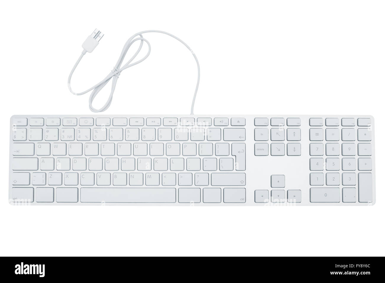 The modern and stylish keyboard for a computer Stock Photo - Alamy