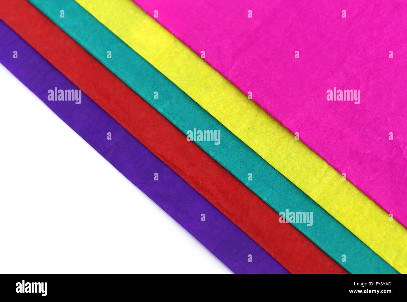 Thin coloured paper hi-res stock photography and images - Alamy