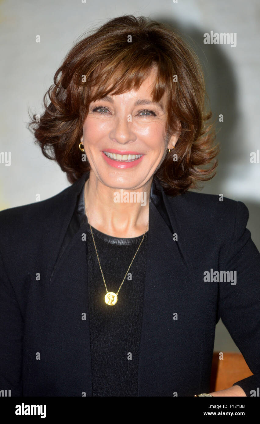 Anne Archer at the Park Theatre London promoting the London debut of ...