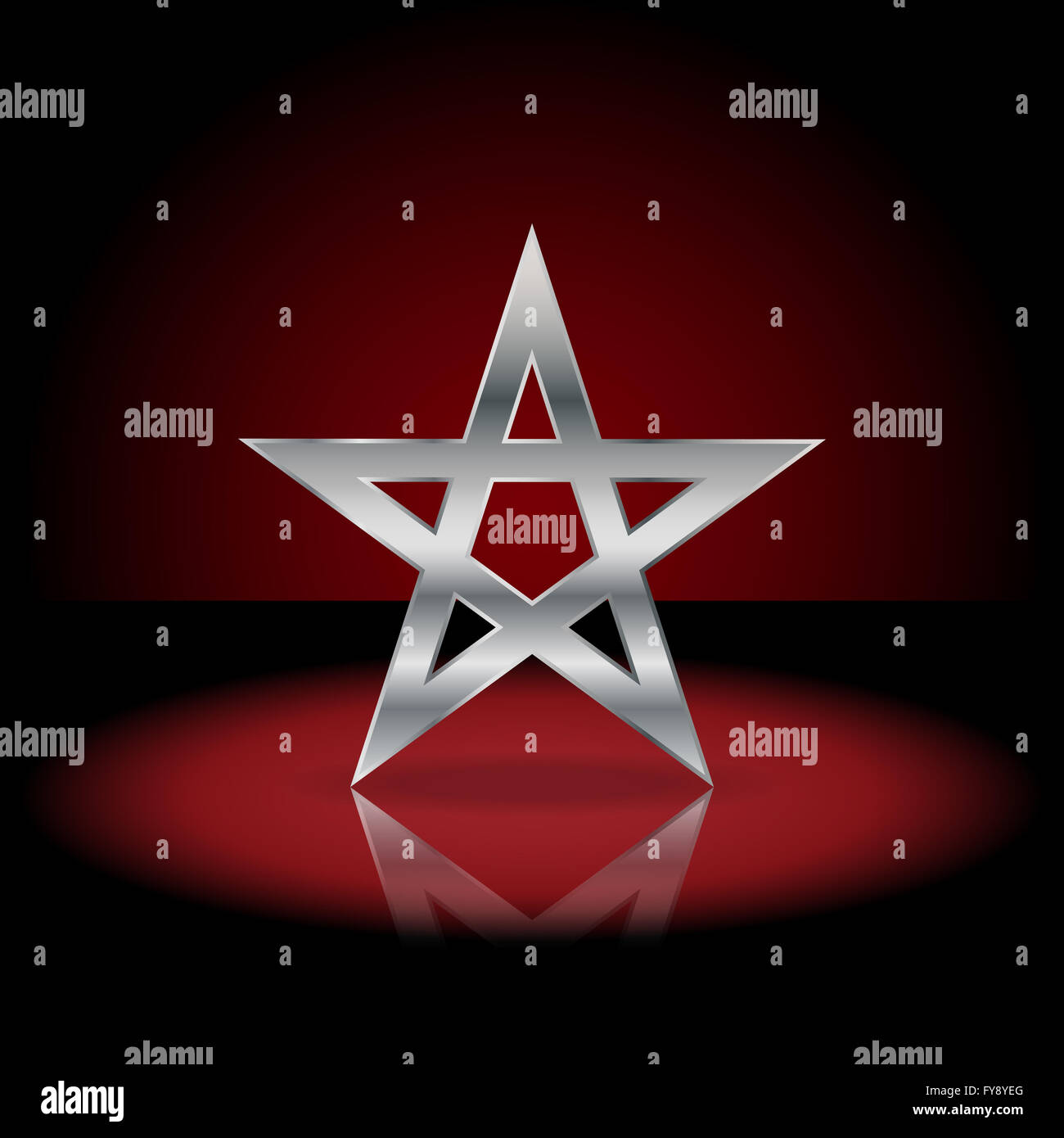 Pentagram amulet hi-res stock photography and images - Alamy
