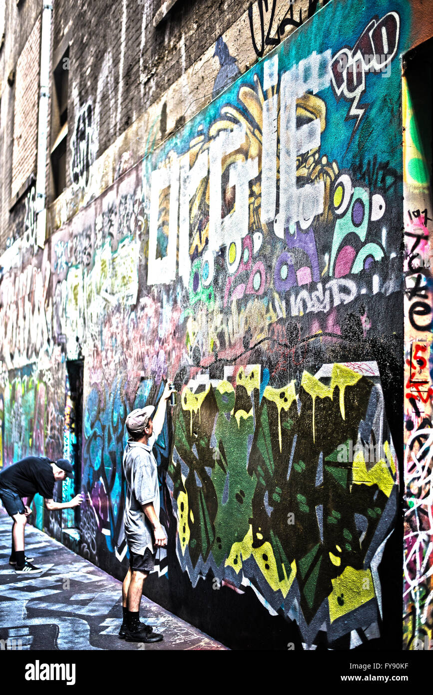 Graffiti on building Stock Photo - Alamy