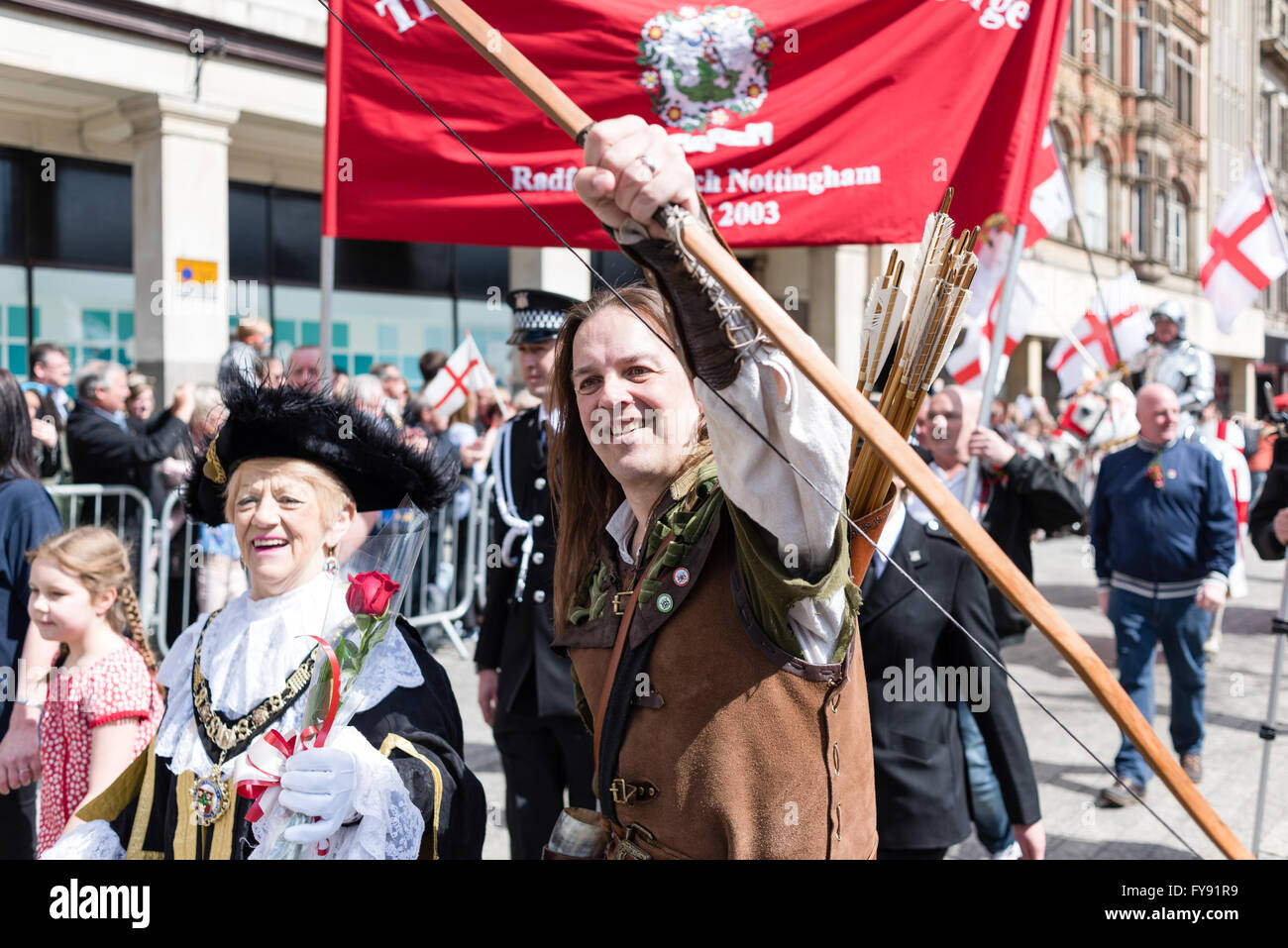 Nottingham robin hood festival hi-res stock photography and images - Alamy