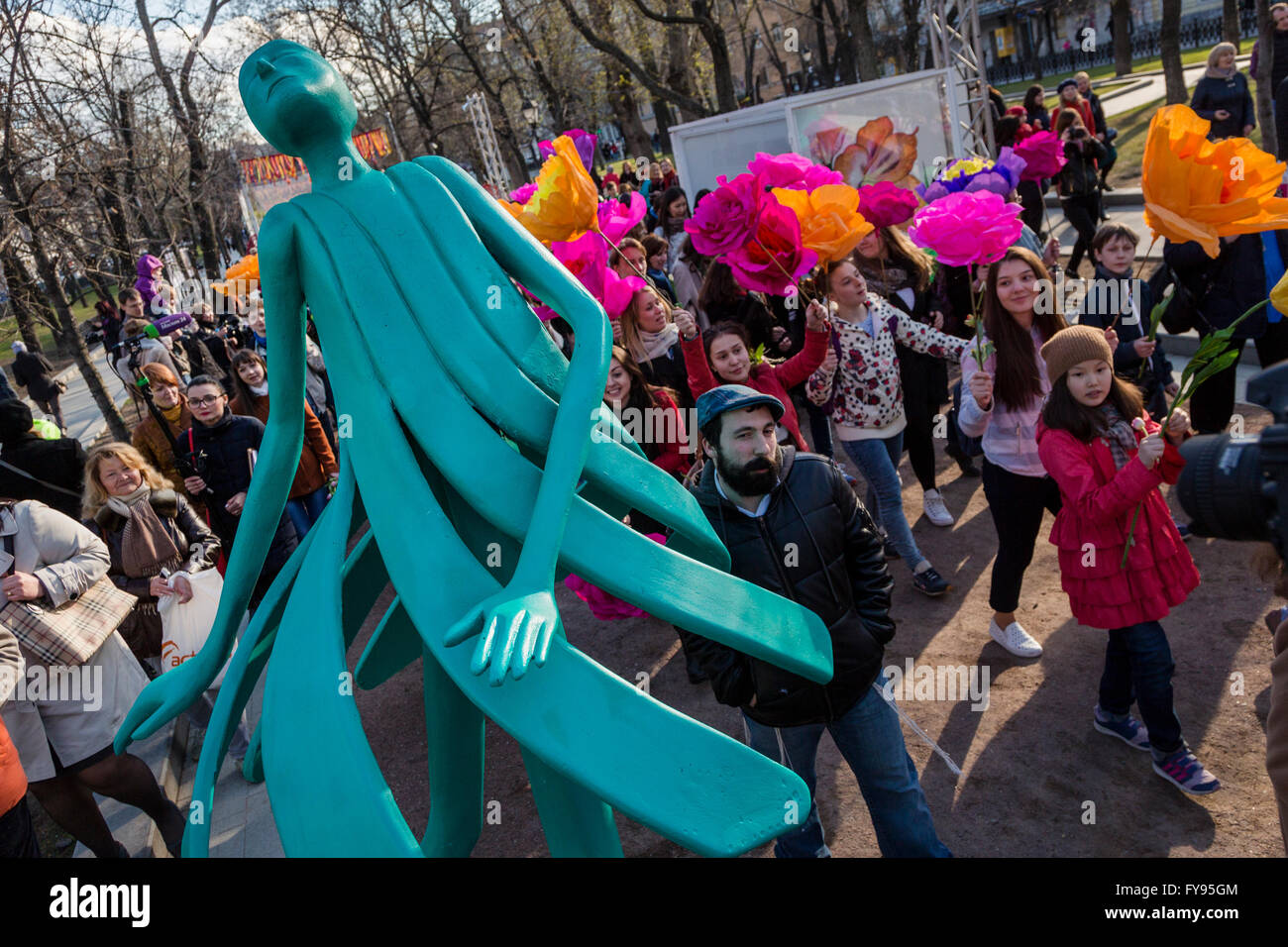 Parade of live flowers hi-res stock photography and images - Alamy