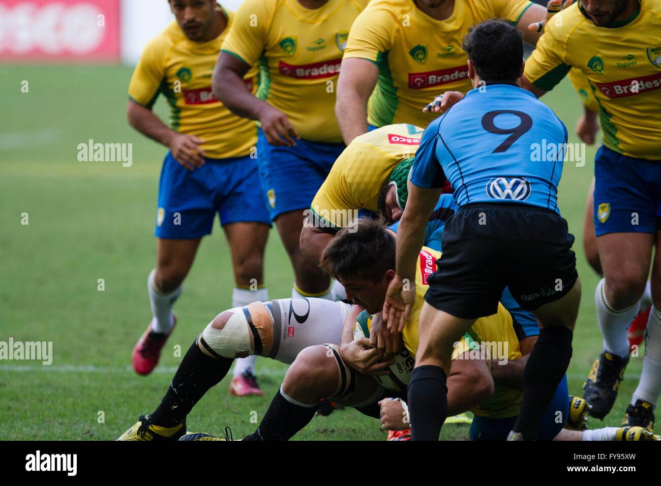 SAO PAULO, Brazil - 23/04/2016: RUGBY BRAZIL X URUGUAY - Brazilian ...