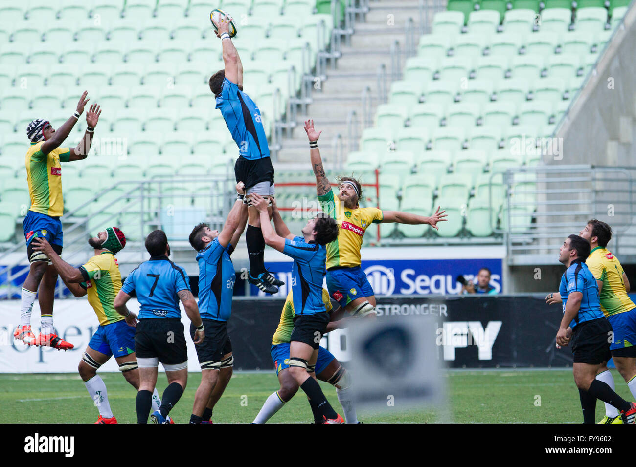 SAO PAULO, Brazil - 23/04/2016: RUGBY BRAZIL X URUGUAY - Brazilian ...