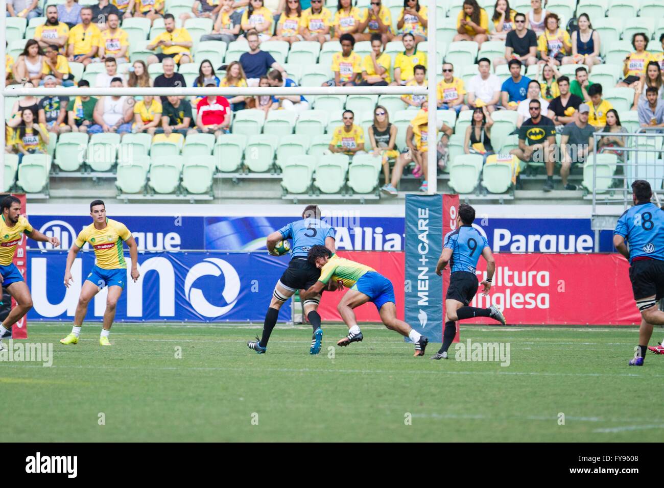 SAO PAULO, Brazil - 23/04/2016: RUGBY BRAZIL X URUGUAY - Brazilian ...