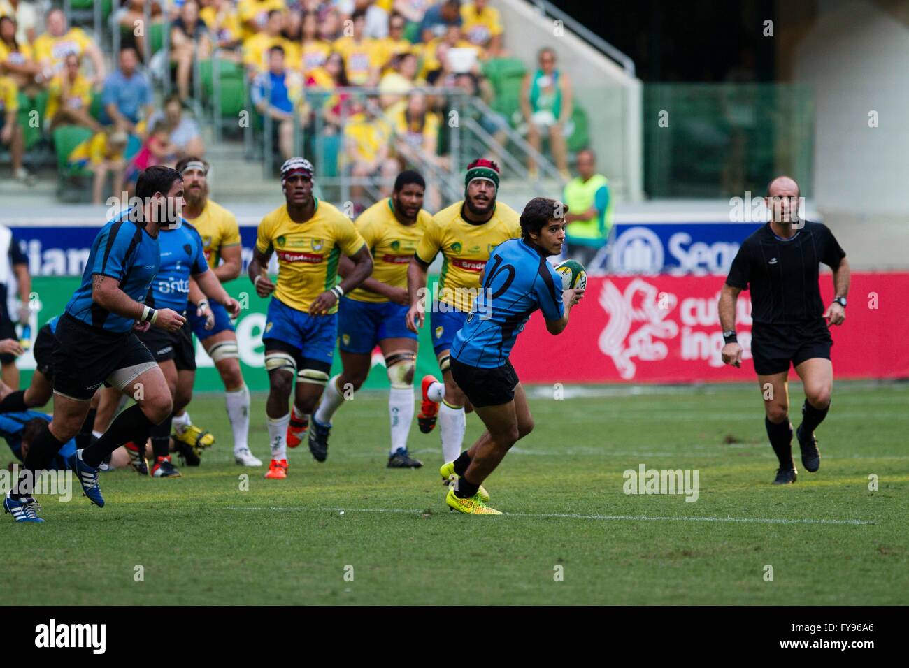 SAO PAULO, Brazil - 23/04/2016: RUGBY BRAZIL X URUGUAY - Brazilian ...