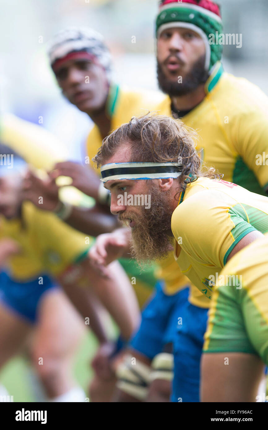 SAO PAULO, Brazil - 23/04/2016: RUGBY BRAZIL X URUGUAY - Brazilian ...