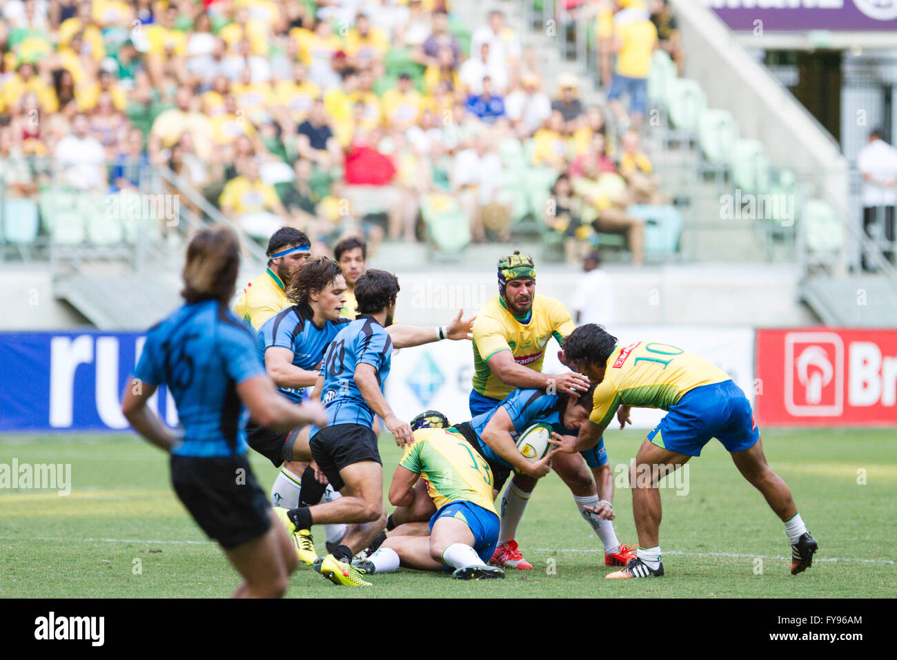 SAO PAULO, Brazil - 23/04/2016: RUGBY BRAZIL X URUGUAY - Brazilian ...