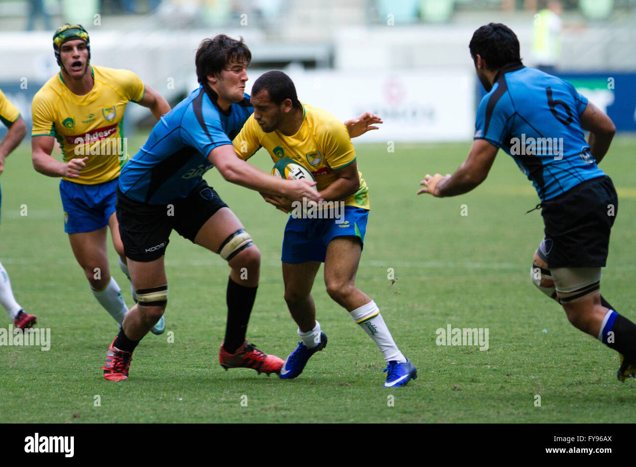 SAO PAULO, Brazil - 23/04/2016: RUGBY BRAZIL X URUGUAY - Brazilian ...