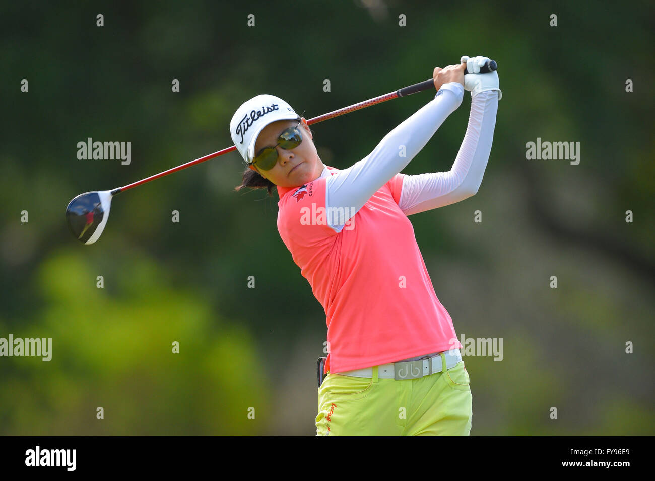 Sarasota, Florida, USA. 23rd Apr, 2016. Sue Kim during the second round ...