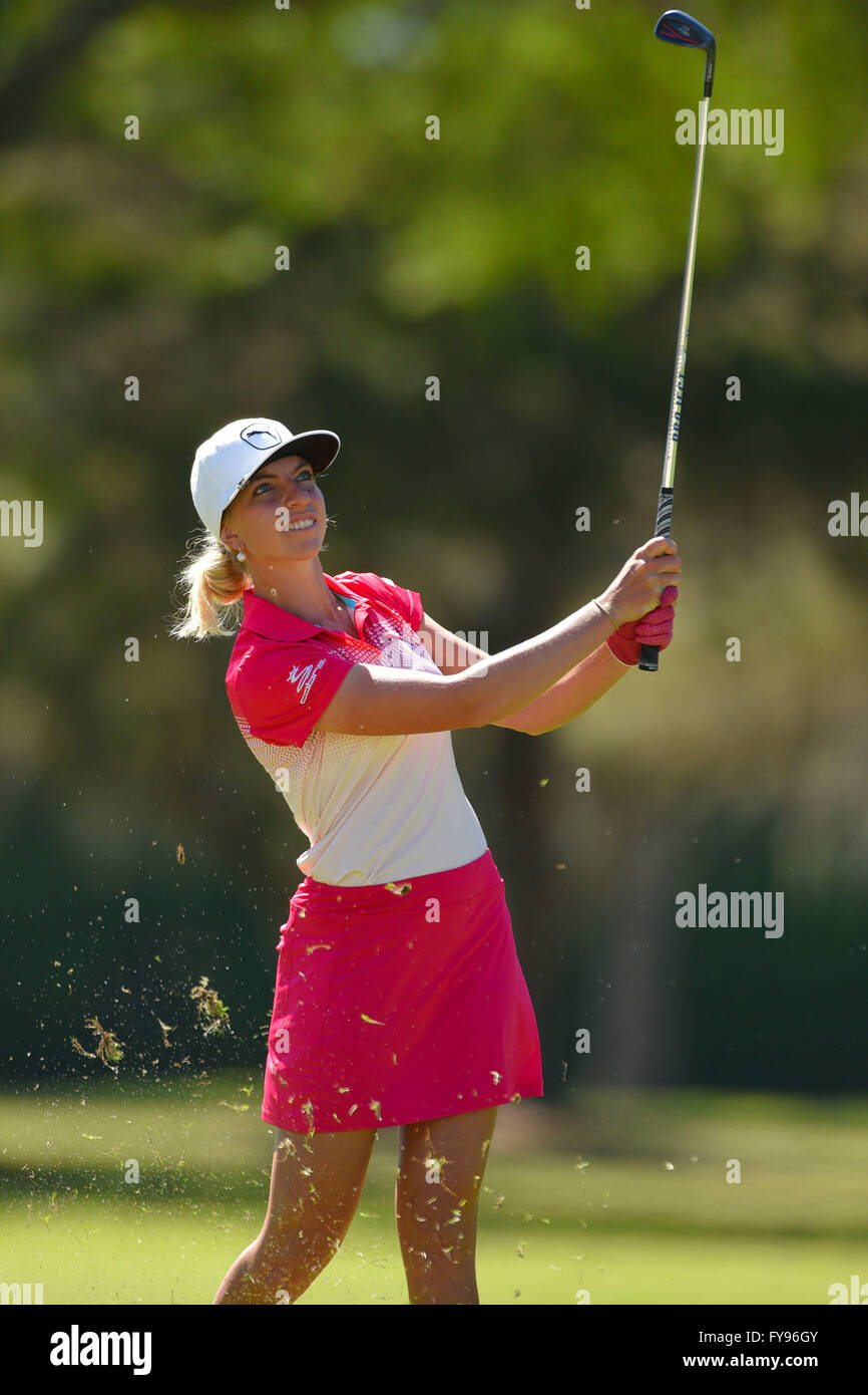 Sarasota, Florida, USA. 23rd Apr, 2016. Sophia Popov during the second ...