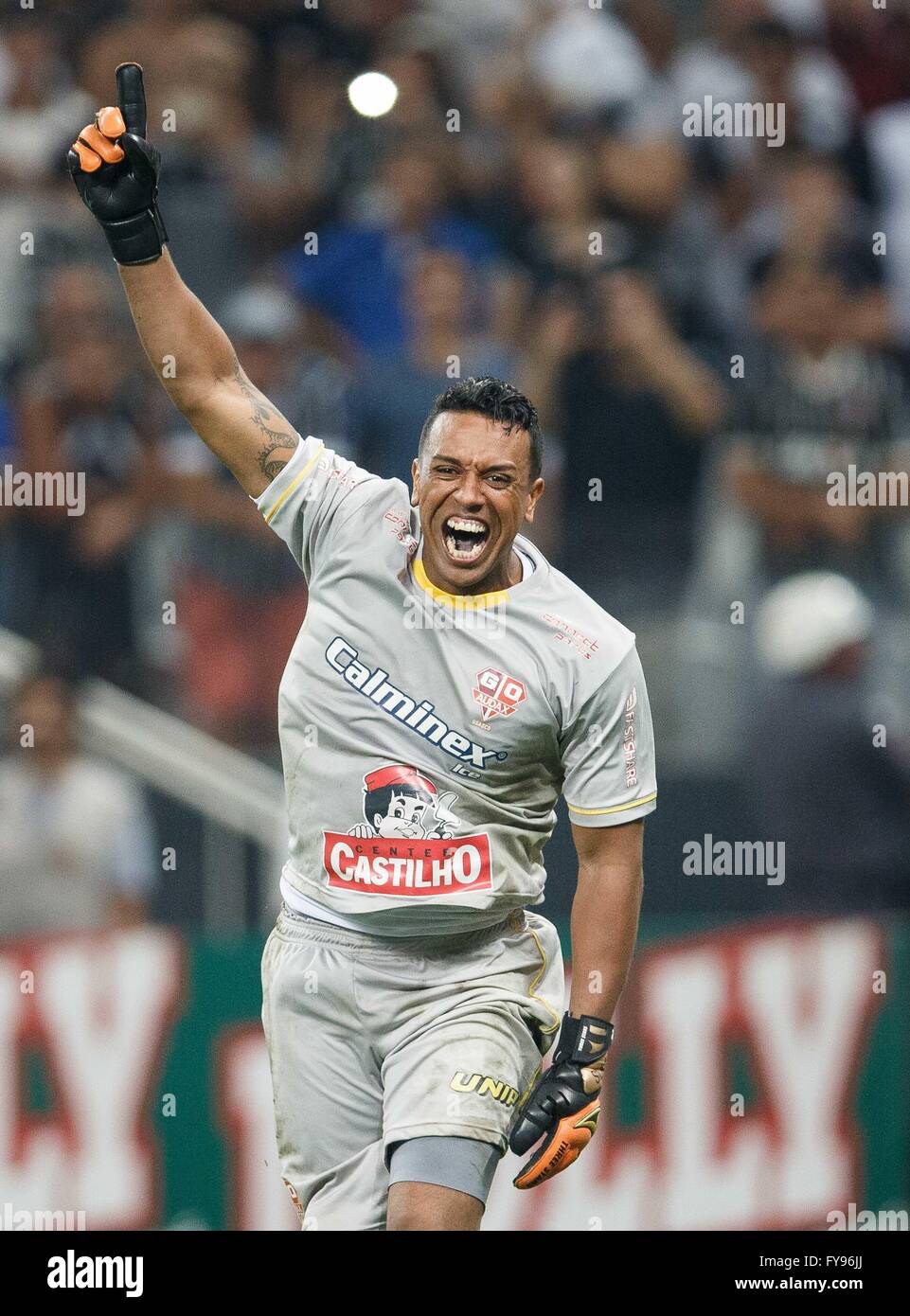 SAO PAULO, Brazil - 23/04/2016: CORINTHIANS X AUDAX - Sid?o, Audax ...