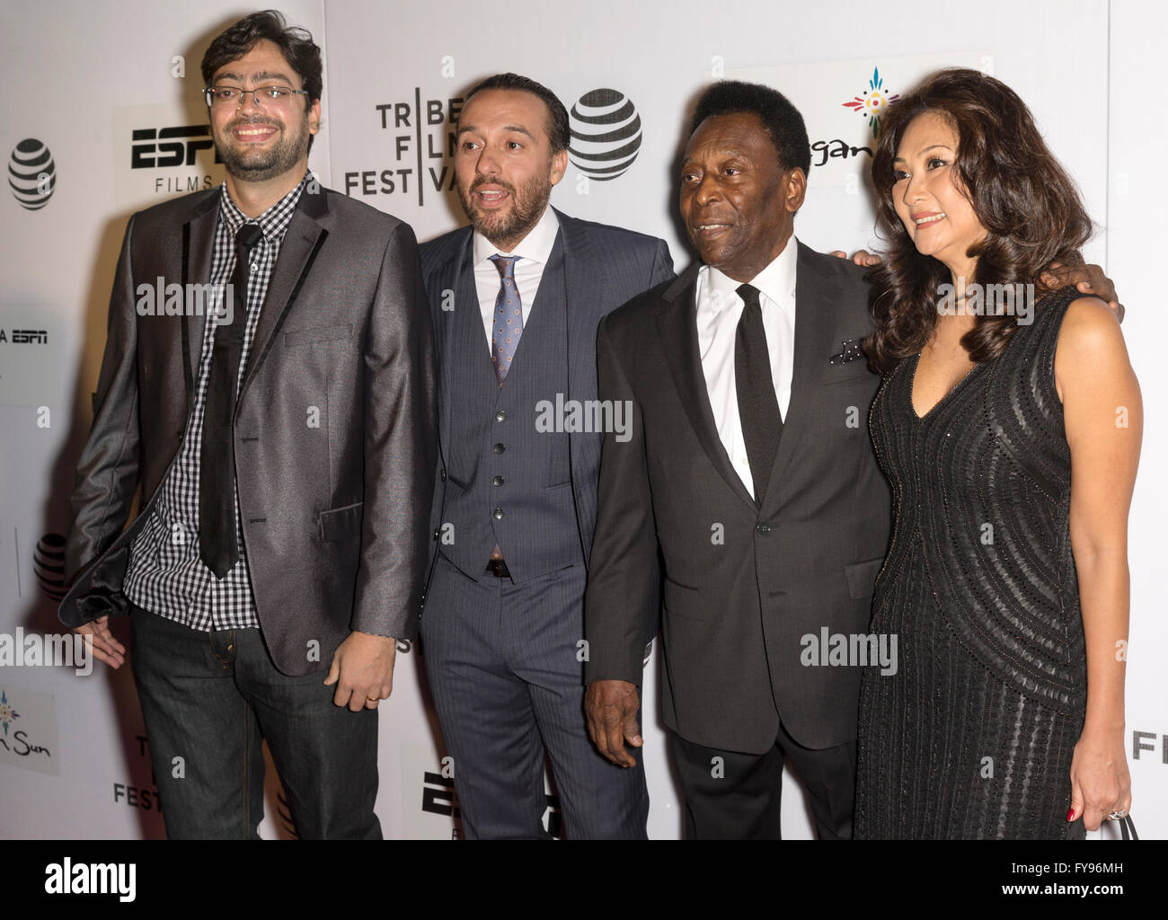 New York City, USA. 23rd April, 2016. Fernando Caruso, Seth Michaels ...