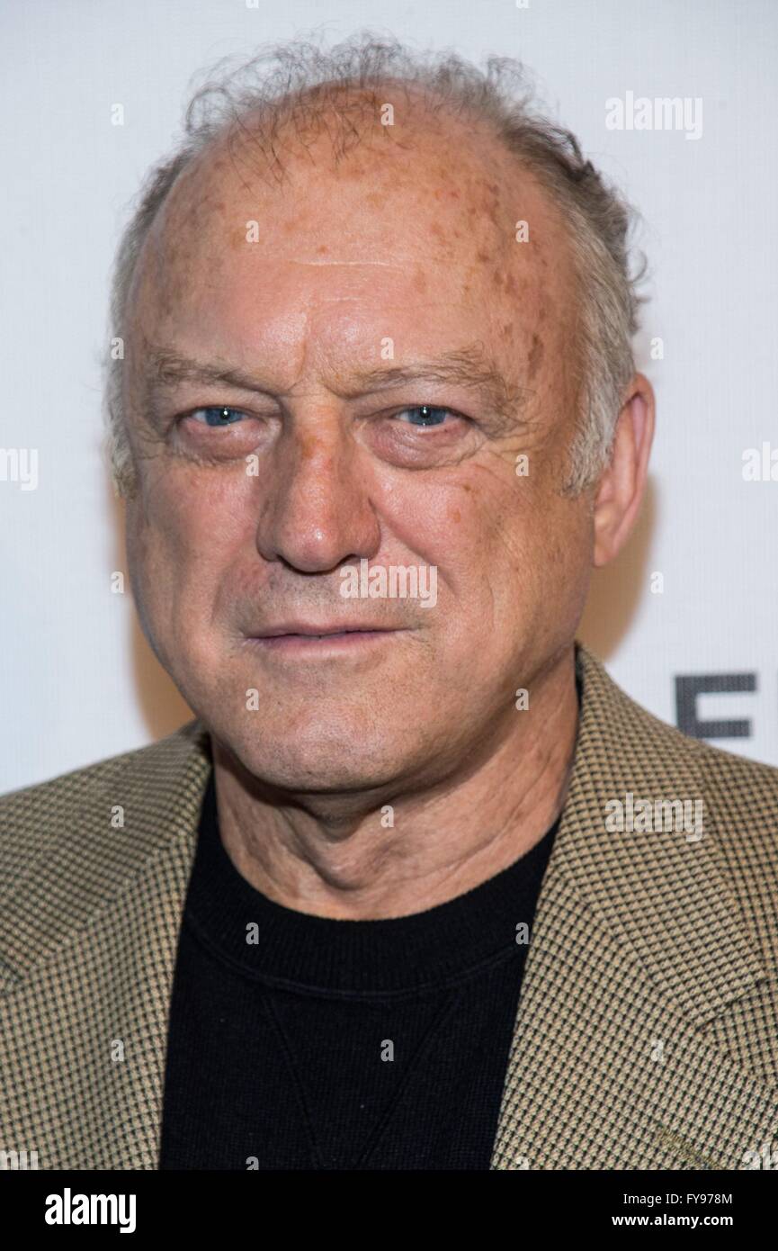 New York, NY, USA. 23rd Apr, 2016. John Doman at arrivals for GEEZER ...