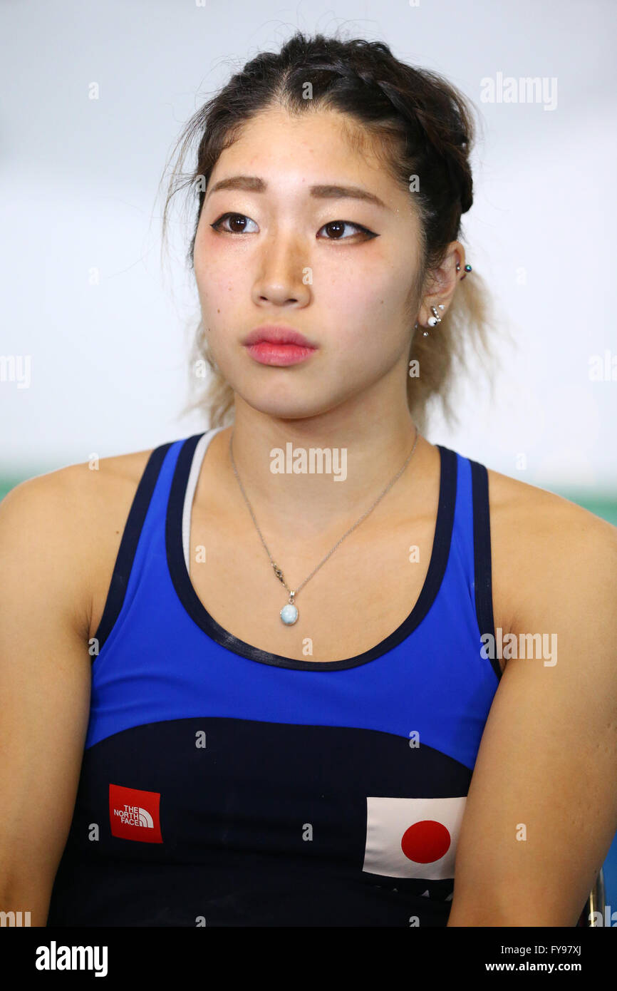 Kazo Civic Gymnasium, Saitama, Japan. 23rd Apr, 2016. Miho Nonaka (JPN ...