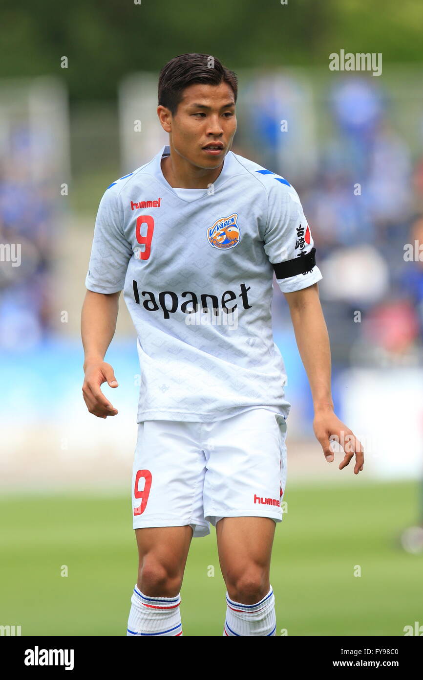 Machida Stadium, Tokyo, Japan. 23rd Apr, 2016. Ryo Nagai (V Varen), APRIL 23, 2016 - Football ...