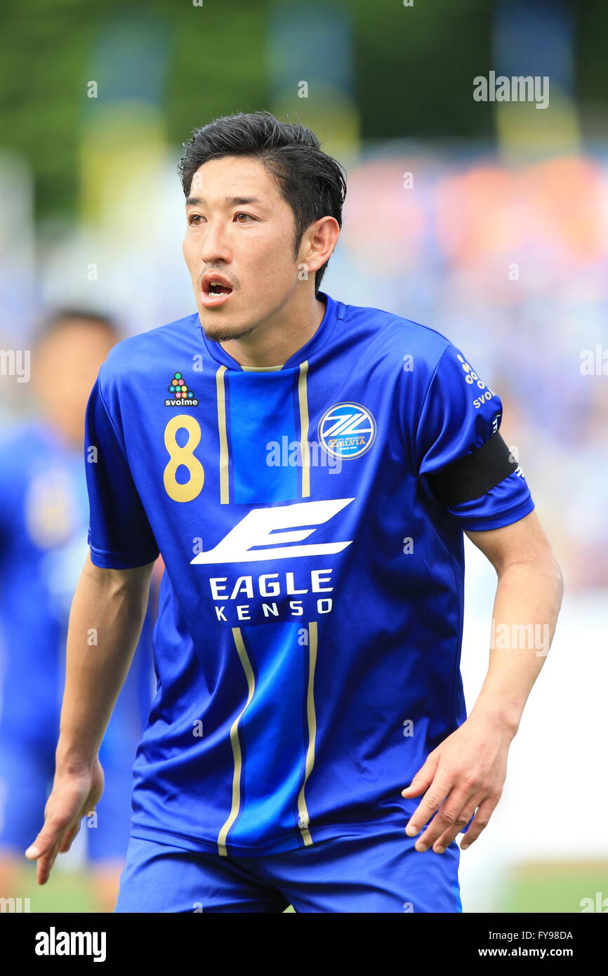 Machida Stadium, Tokyo, Japan. 23rd Apr, 2016. Tatsuya Yazawa (Zelvia ...