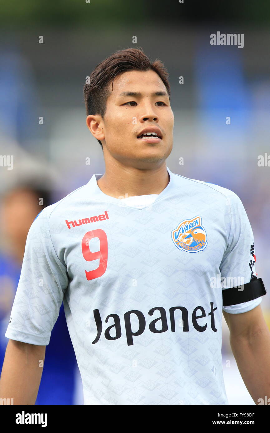 Machida Stadium, Tokyo, Japan. 23rd Apr, 2016. Ryo Nagai (V Varen), APRIL 23, 2016 - Football ...