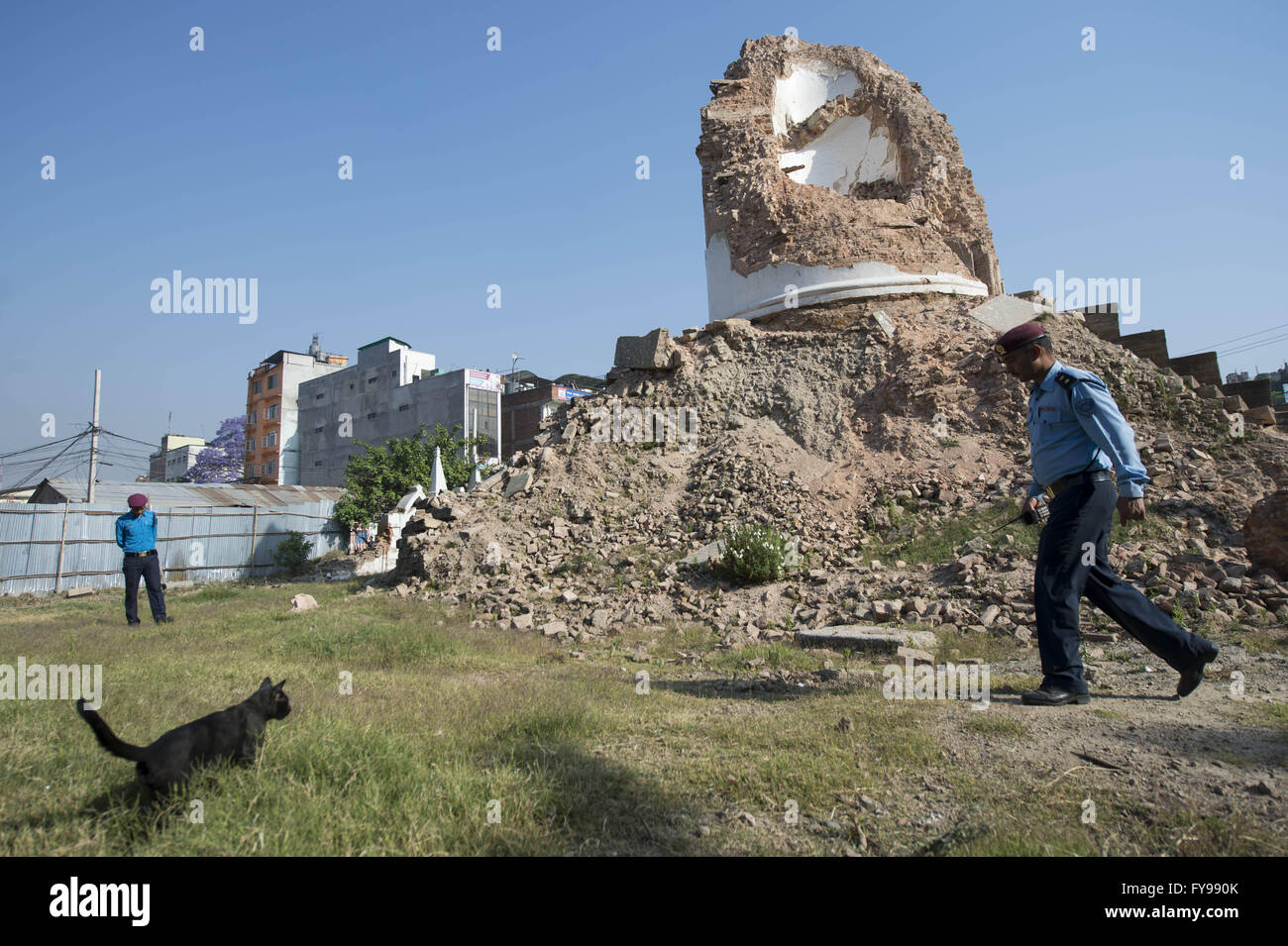 Dharahara tower hi-res stock photography and images - Alamy