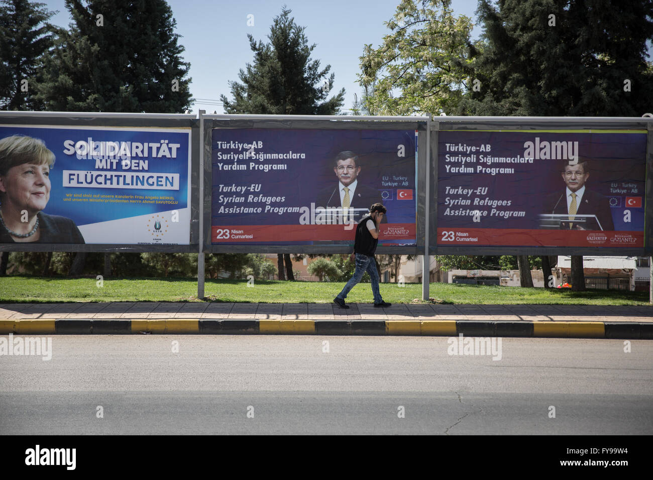 Billboards turkey hi-res stock photography and images - Alamy