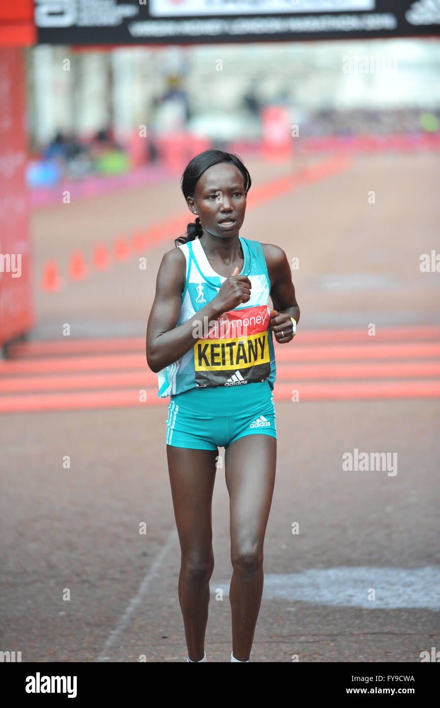 Mary keitany running hi-res stock photography and images - Alamy