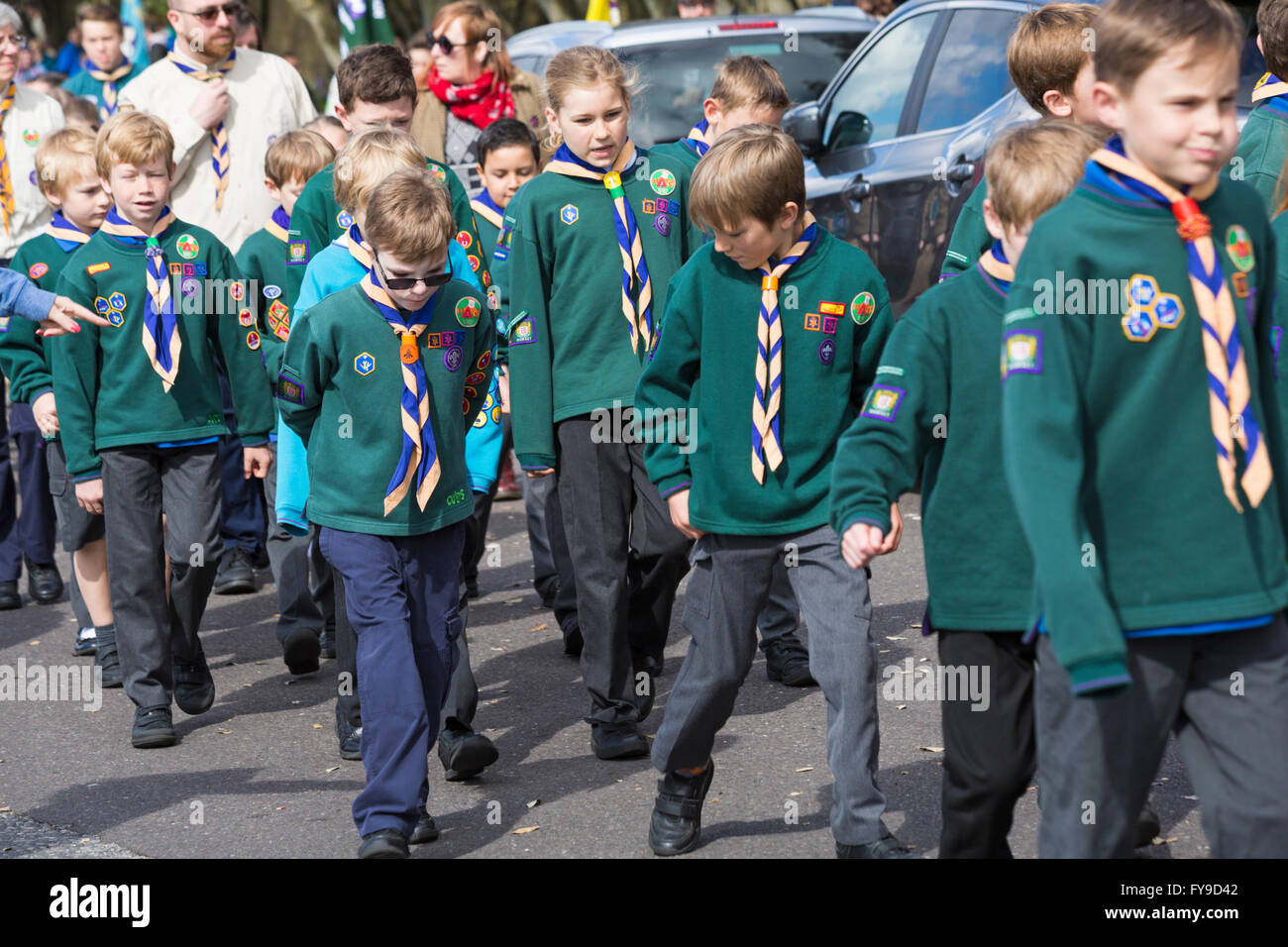 Girl guides uniform 2016 hi-res stock photography and images - Alamy