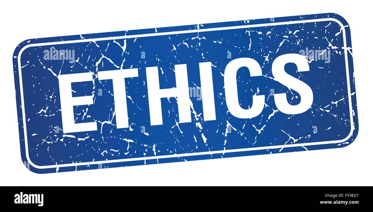 Ethics square grunge stamp hi-res stock photography and images - Alamy