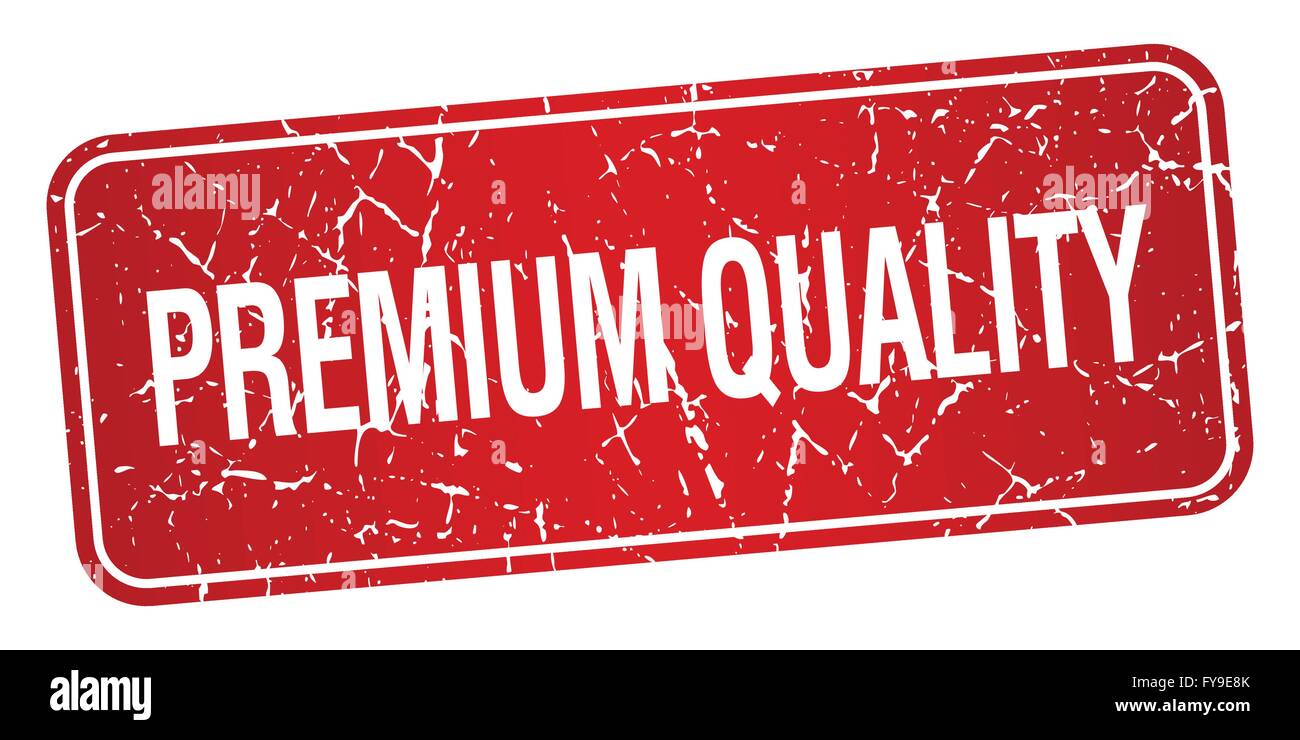 premium quality red square grunge textured isolated stamp Stock Vector ...