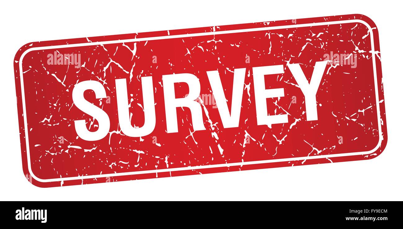 Square grunge red survey hi-res stock photography and images - Alamy