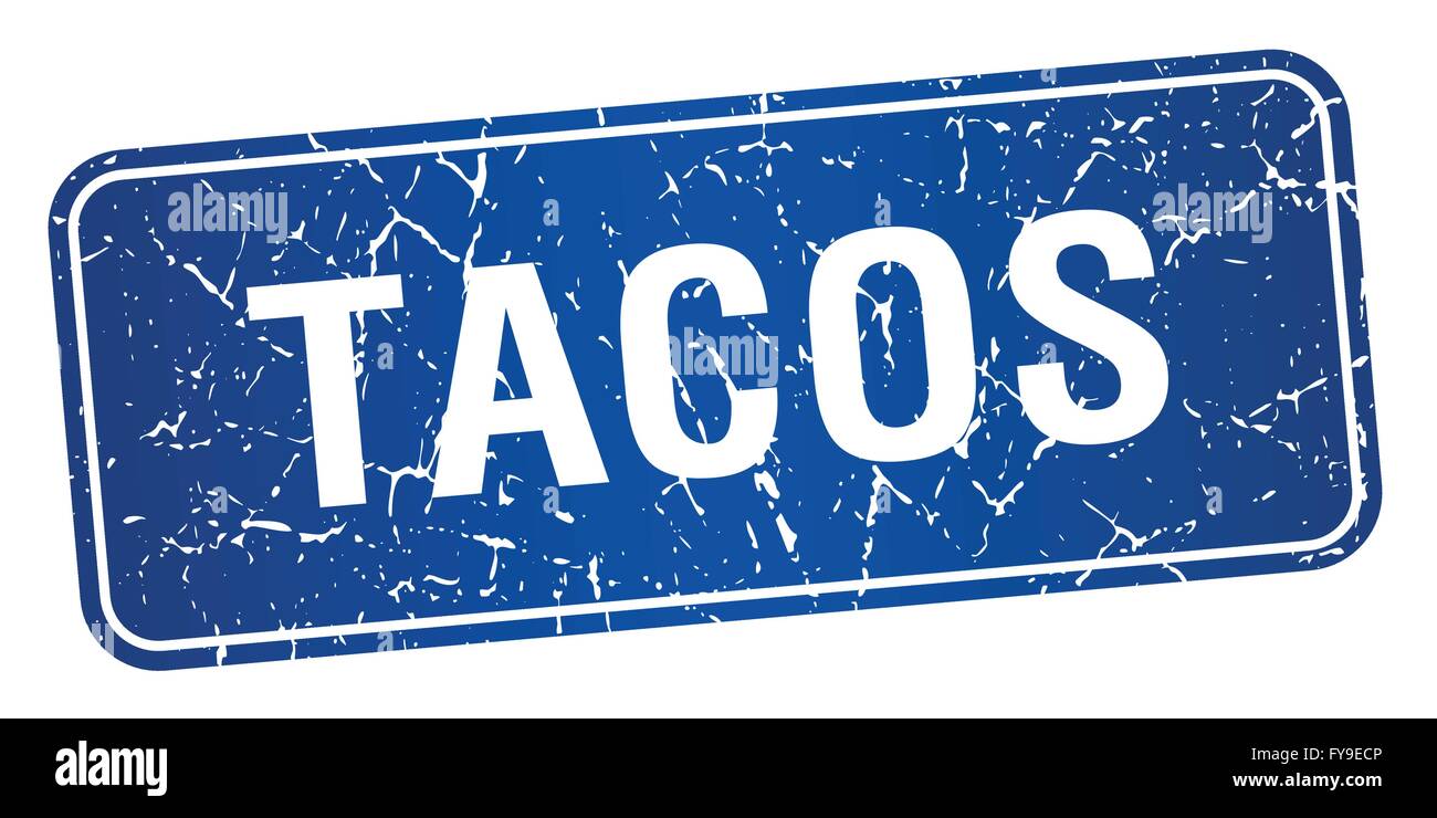Blue tacos Stock Vector Images - Alamy