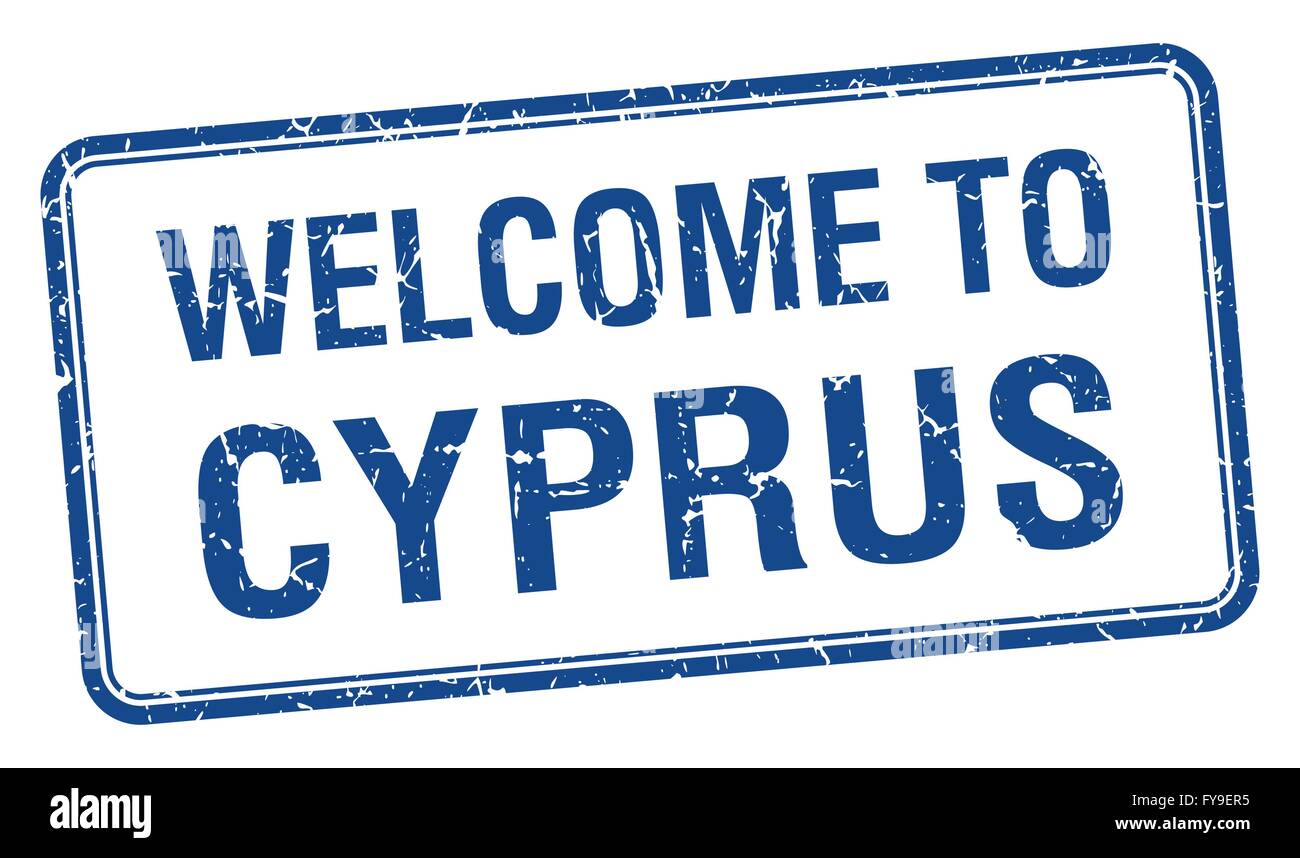 Welcome to cyprus Stock Vector Images - Alamy
