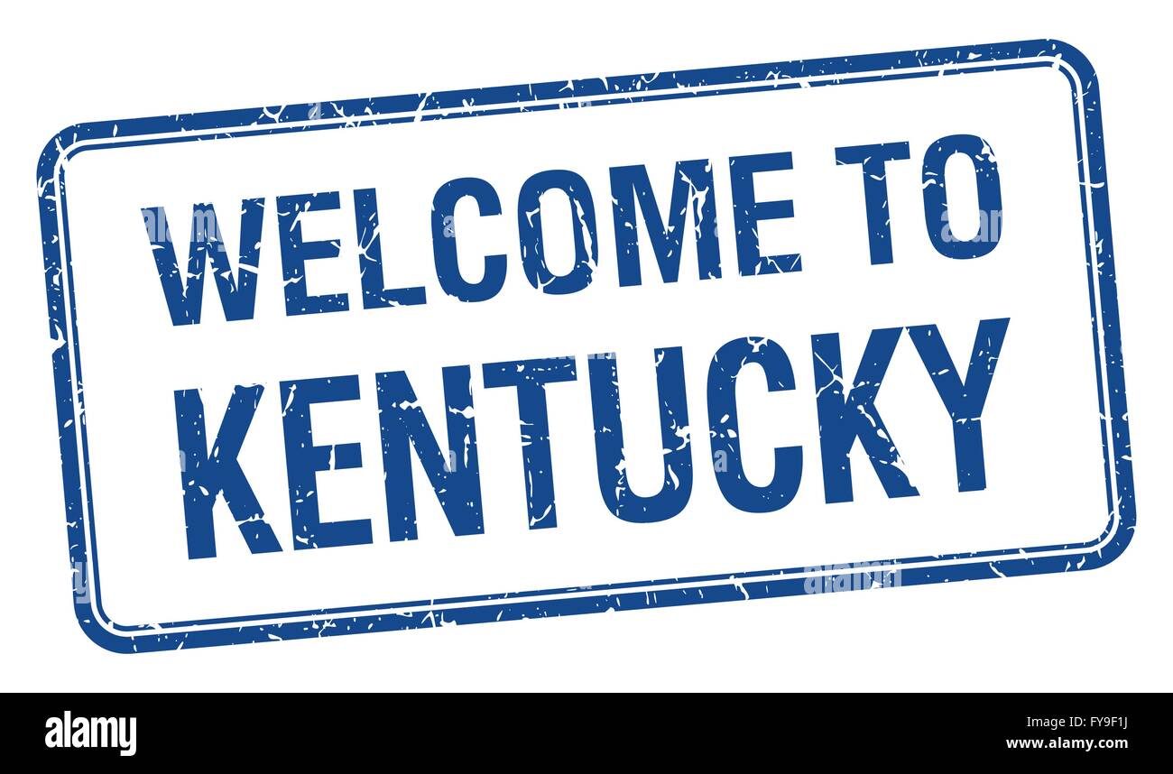 Welcome kentucky Stock Vector Images - Alamy
