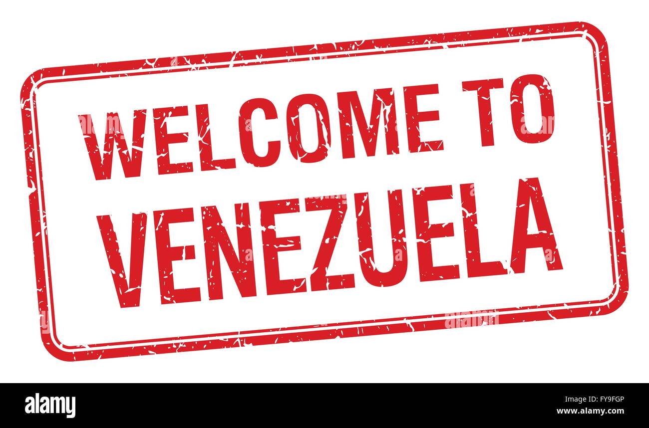 Welcome to venezuela Stock Vector Images - Alamy