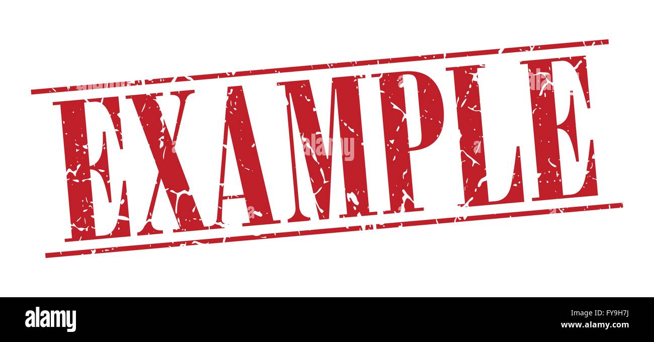 example red grunge vintage stamp isolated on white background Stock ...