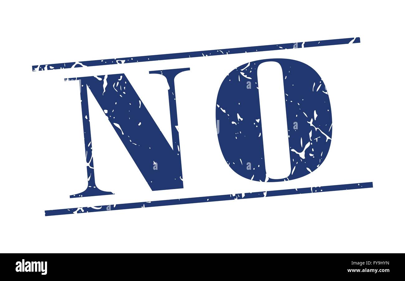 no blue grunge vintage stamp isolated on white background Stock Vector ...