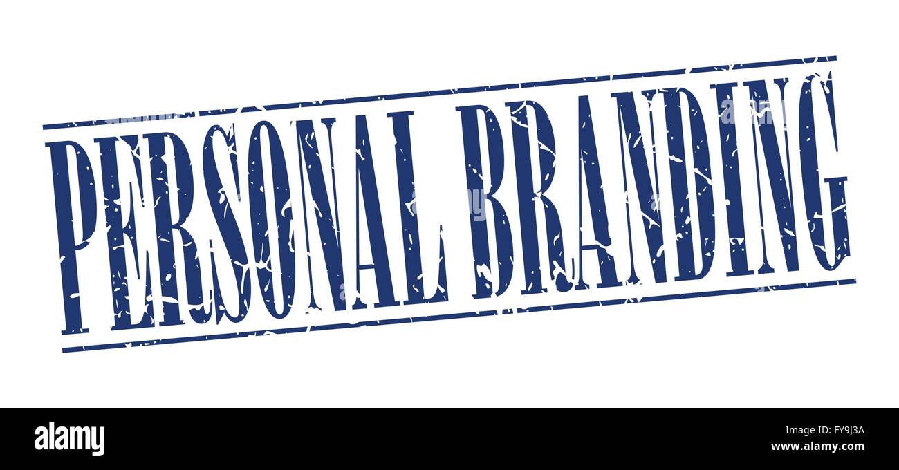 Personal branding grunge stamp hi-res stock photography and images - Alamy