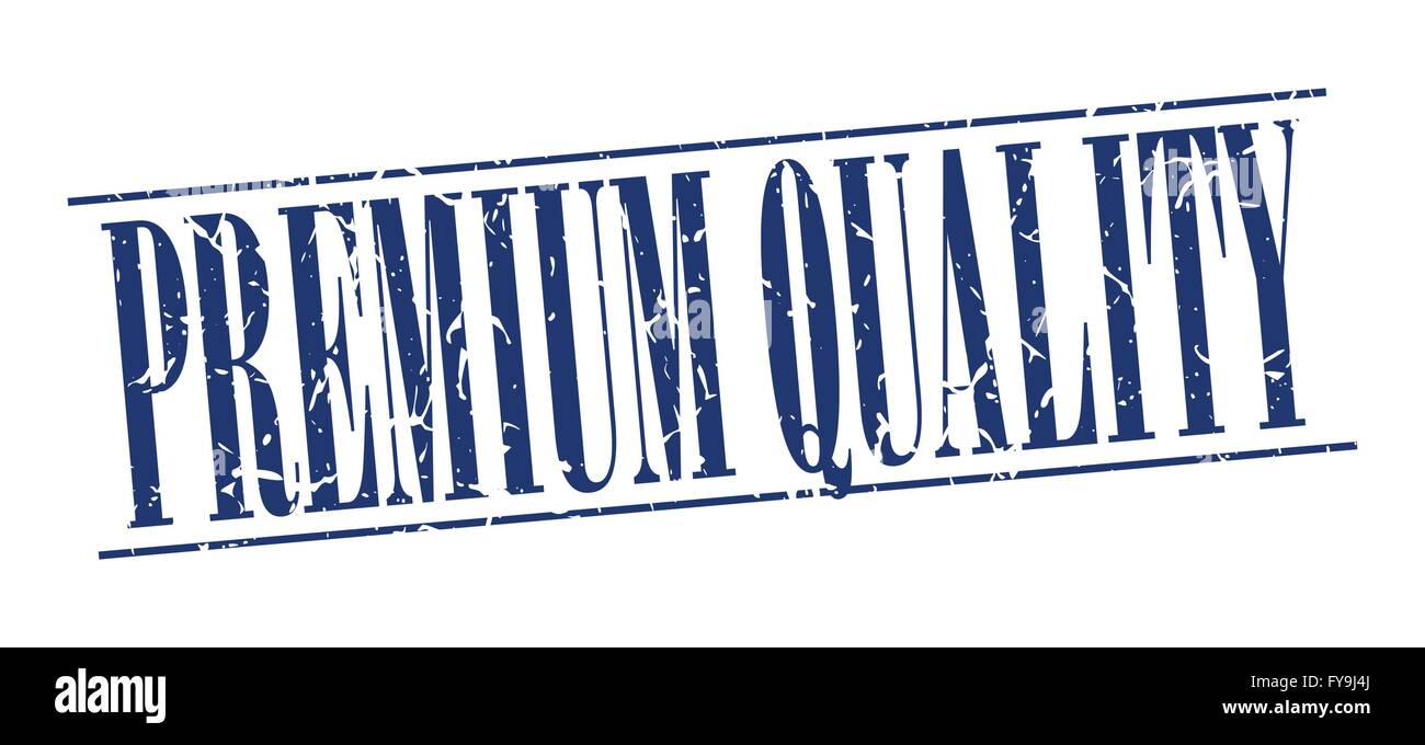 premium quality blue grunge vintage stamp isolated on white background ...