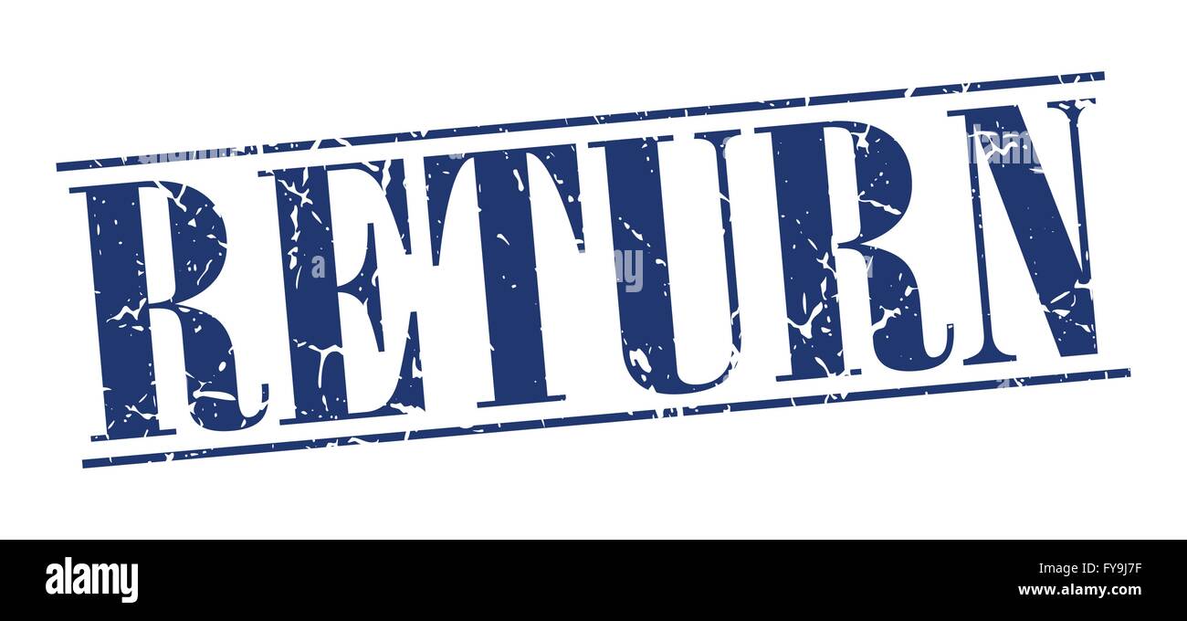 return blue grunge vintage stamp isolated on white background Stock ...